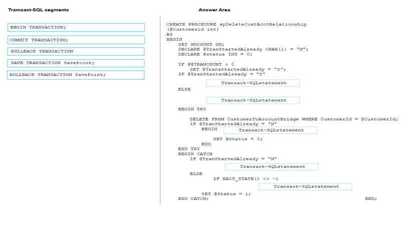 Free 70-762 Developing SQL Databases exam questions – Valid IT Exam Dumps Questions